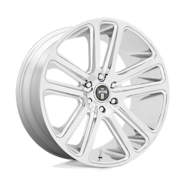 DUB 1PC Aluminum Rim S251 CLOUT 24X10in Chrome Plated Finish ...