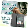 Highcool 31 Large Calendar Numbers, Colored Calendar Magnets for ...