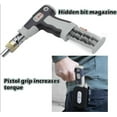 16-in-1 Multi Screwdriver Set, Multi Angles Electric Screwdriver Gun ...