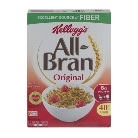 Kellogg's All-Bran Original, 18.3 OZ - Walmart.com
