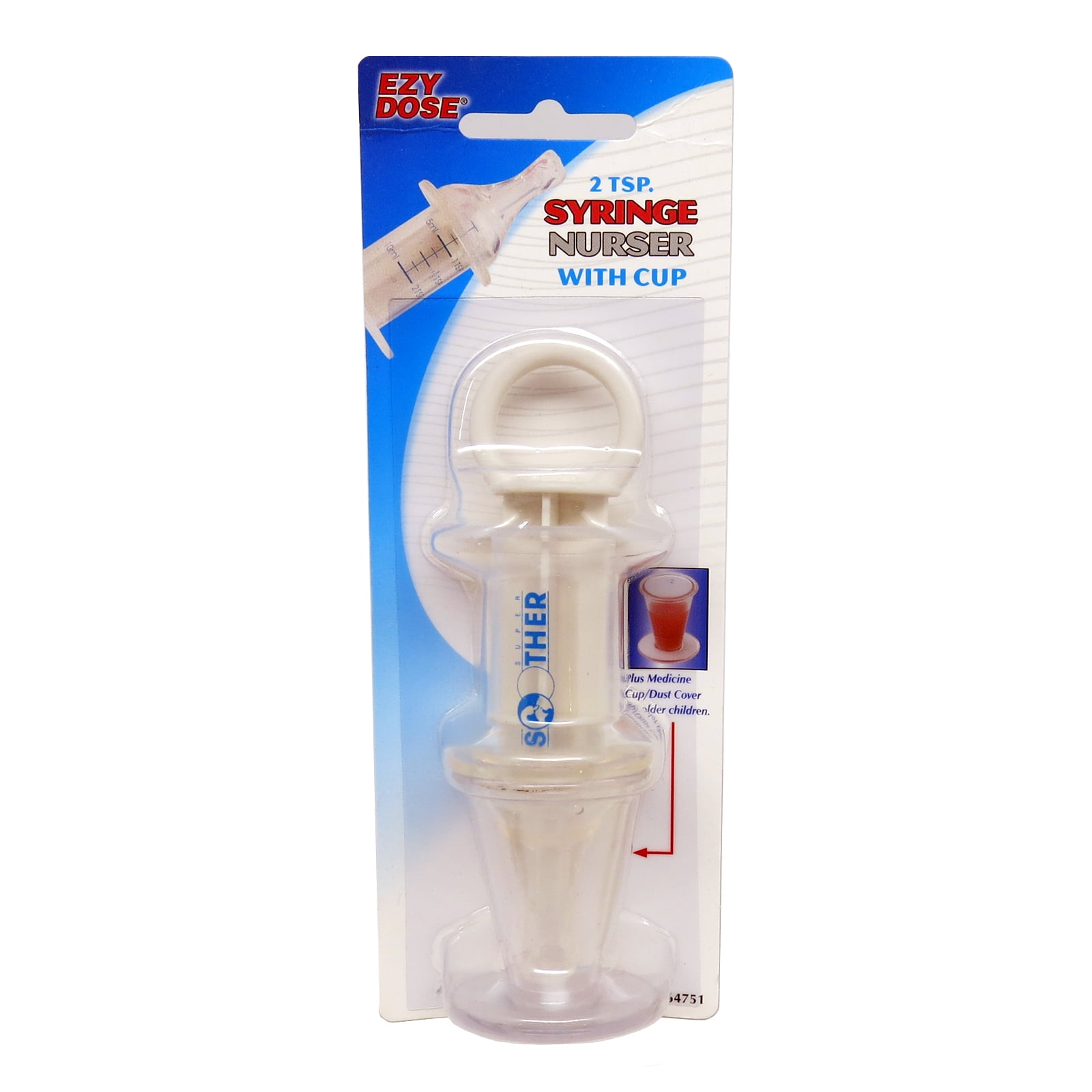 Ezy Dose 2 Tsp. Syringe Nurser with Cup - Walmart.com