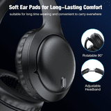 AUOSHI A18 Active Noise Cancelling Headphones, Bluetooth 5.3 Wireless ...