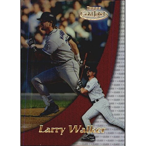 2000 Topps Gold Label Class 1 #70 Larry Walker MLB Baseball Trading ...