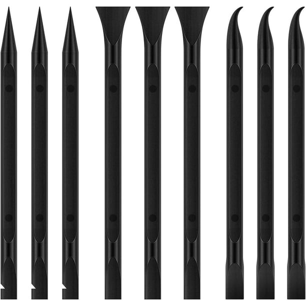 9 Pieces Plastic Scraper Tool for Tight Spaces, Non-Scratch Kitchen ...