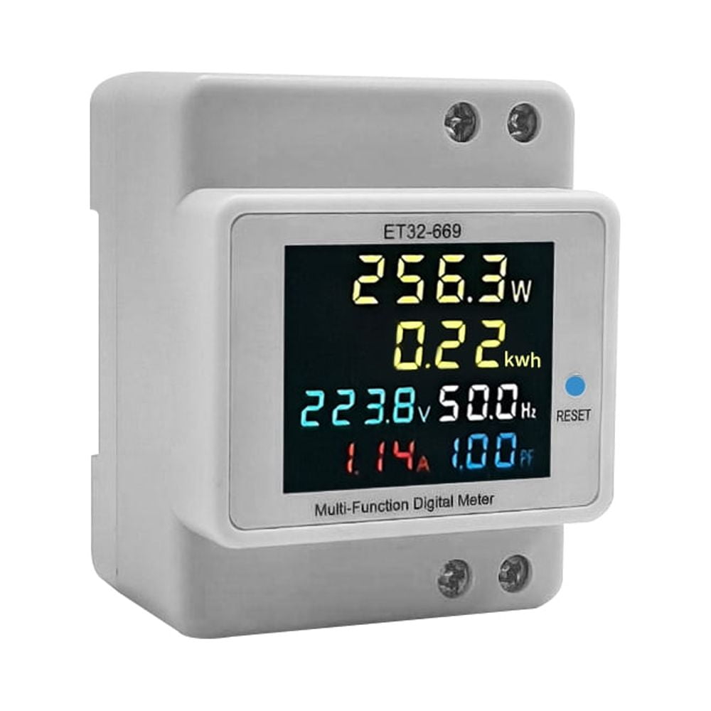 Unbranded Electric Voltage Meter meter Meter 40v-300v Meter Amps Watt Kwh Voltmeter Ammeter Amps 100a Power Voltmeter Monitor 100a Power Meter With Lc