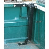 Apex TLR Pickup Truck Ladder Rack with Removable Support Arms - 250 lb ...