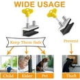 Window Locks, 4 Sets Sliding Door Window Locks Security Up and Down ... Window Locks, 4 Sets Sliding Door Window Locks Security Up and Down ...