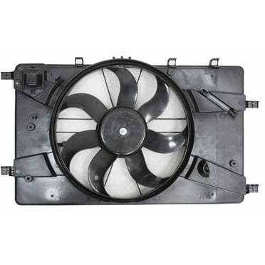 Four Seasons Dual Radiator and Condenser Fan Assembly P/N:76034 Fits ...