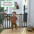 Ingenuity Thruway 60XW Series Pet and Baby Gate, Honey Oak Stained Wood ...