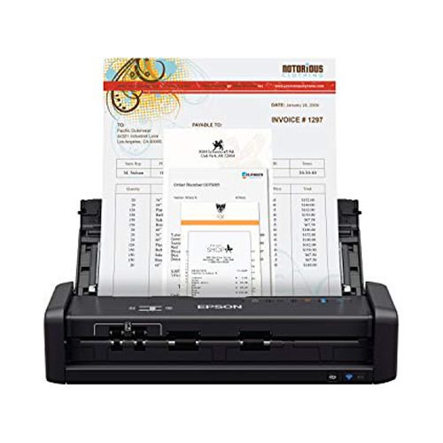 Epson Workforce ES-300WR Wireless Color Portable Duplex Document ...
