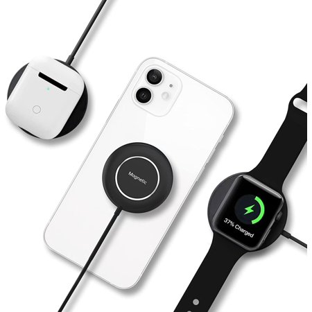 HEYTEA Magnetic Wireless Charger Pad Compatible with MagSafe Charger ...