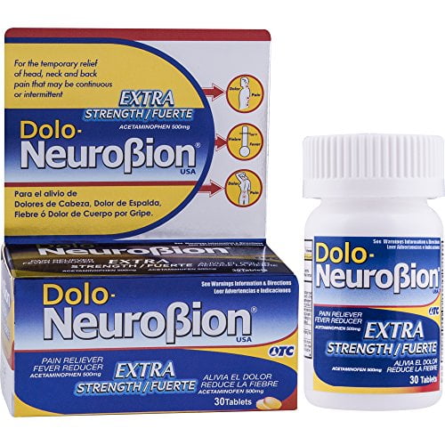 Dolo Neurobion 30 Tablets - Pain Reliever, Fever Reducer, Extra ...