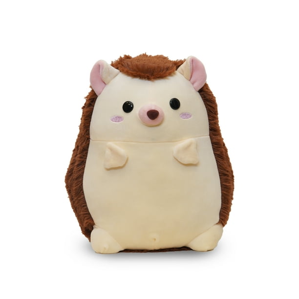 Avocatt Brown Hedgehog Plushie Toy - 10 Inches Stuffed Animal Plush ...