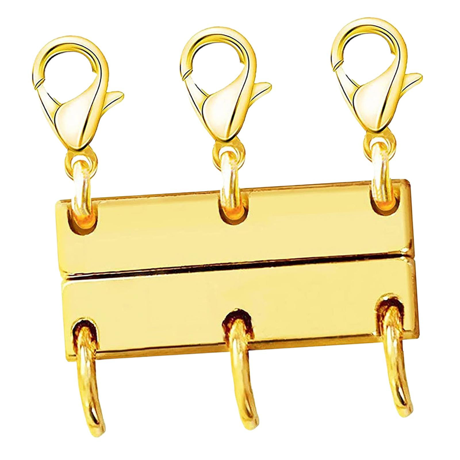 Collar capas corchetes conector joyería corchetes en capas para ...