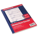 Adams Money/ Rent Receipt Book, 2-Part, Carbonless, 4 per Page, 200 Set ...