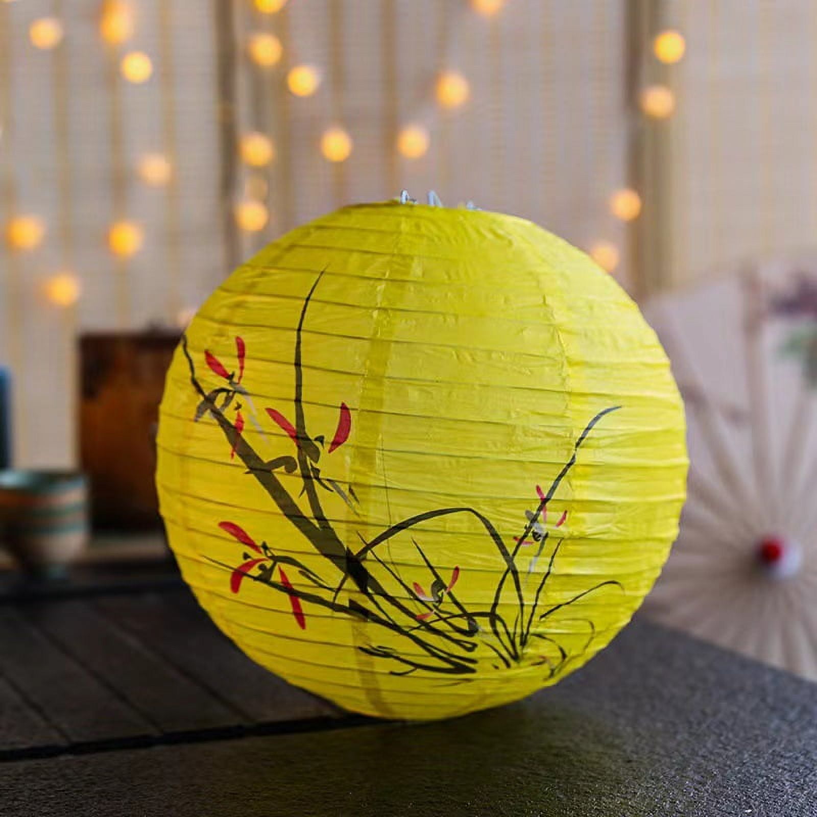 Nvzi Paquete De 6 Faroles De Papel Chinos Para Decoración De Fiestas De