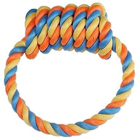 Big Dog Interactive Bite Resistant Cotton Rope Toy Pet Tooth Cleaning ...