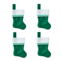 Holloyiver 7 inch Mini Initial Christmas Stocking Monogram Embroidered ...