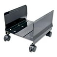 Syba CPU Stand with Castors for Computer PC Case Aluminum Black ...