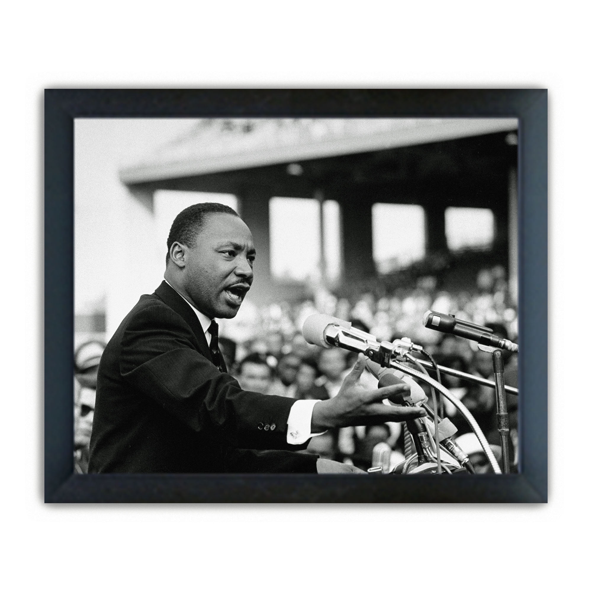 Dr. Martin Luther King, Jr. 13"x16" Framed Photo (Finished Size ...