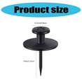 30Pcs I Shape Metal Push Pin Flat Head Pushpins for Display Picture ...