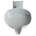 AuroraX Wall Mounted Soap Holder Drainable Soap Tray Bathroom Self ...