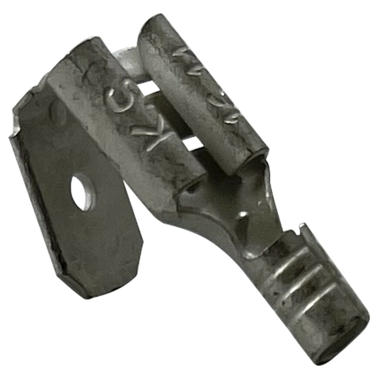 (100) Non-Insulated 16-14 Gauge Piggy Back Quick Disconnect Connector 1 ...