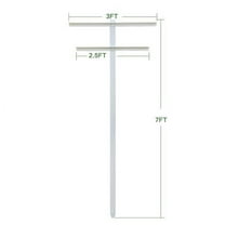 Mr. Garden 7-Feet Trellis with Adjustable Arms for Climbing Plants ...