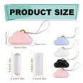 Cute Cloud-Shaped Mini Travel Lint Roller, Portable Tool with Washable ...