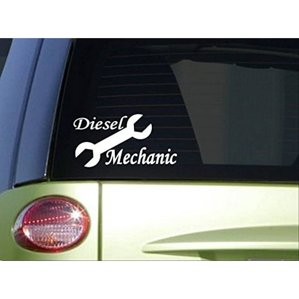 Diesel Mechanic *I948* 8 inch decal sticker - Walmart.com - Walmart.com