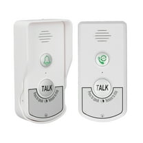 HOSMART Two-Way Wireless Intercom System, 1000ft Range, Indoor Voice ...