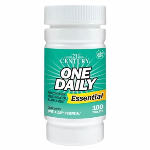 Suplemento 21st Century One Daily Essential 100 comprimidos x2 ...