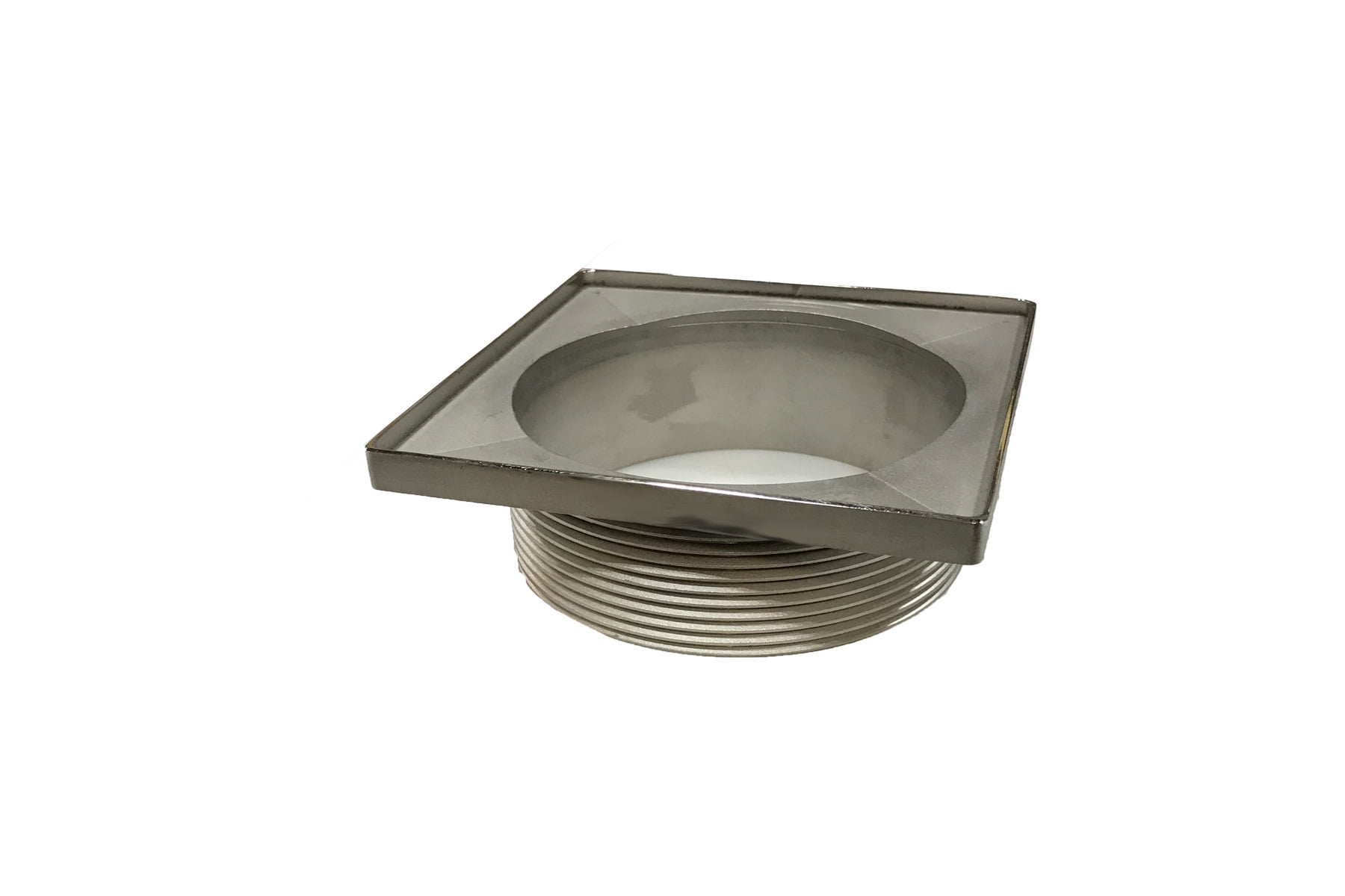 Infinity Drain T 54 5" Square Tile Drain 4" Throat Only - Bronze ...