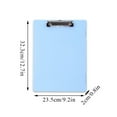 ML Large-Capacity A4 Clipboards File Folder Box Sturdy Plate Clip ...