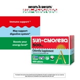 Sun Chlorella Corp. 500mg Dietary Chlorella Supplement A, 600 Tablets ...