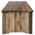 Homestead Collection Coffee Table w/ 2 Drawers, Stain & Lacquer Finish ...