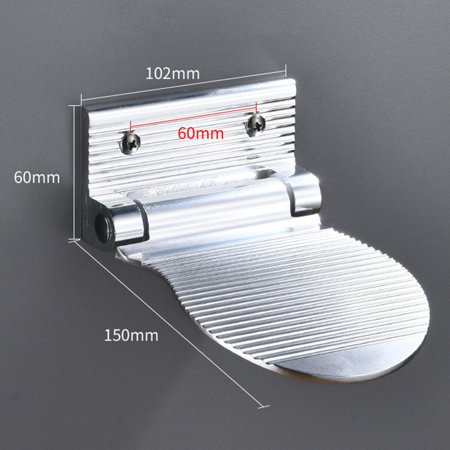 Shower Foot Rest Fold-Up Shower Foot Rest Shaving and Rest Shower Foot ...