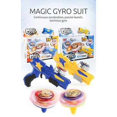 Alician Beyblade Battle Gyro Burst Luminous Gyro Toy With Automatic Launcher (Random Style ...