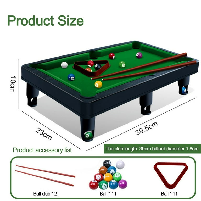 Pool Table Top View Dimensions