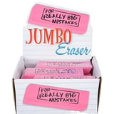 Walmart Jumbo Size Large Rectangle Eraser For Really Big Mistakes ...