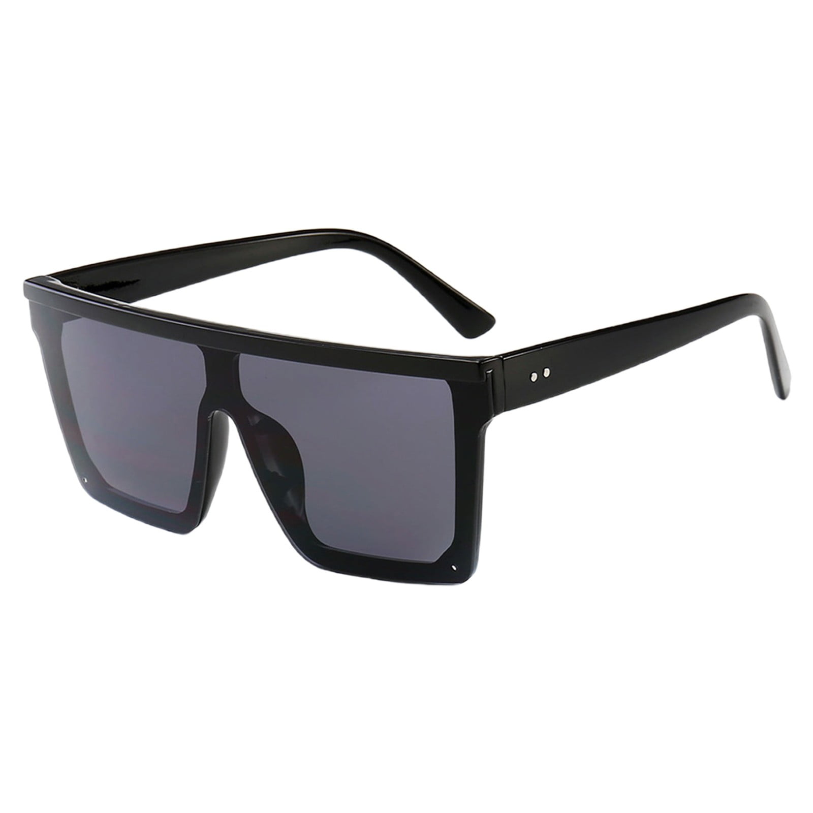 Click here for Voguev Unisex Oversized Shield Sunglasses Rimless... prices