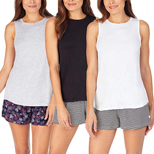 Jane & Bleecker - Jane and Bleecker Womens 3 Pack Lounge Tank Top ...