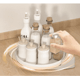 Corner Spice Rack, 360 Degree rotating Kitchen Spice Organizer ...