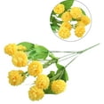Bouquet 9 Heads Artificial Hydrangea Flower Bunch Wedding Artificial ...