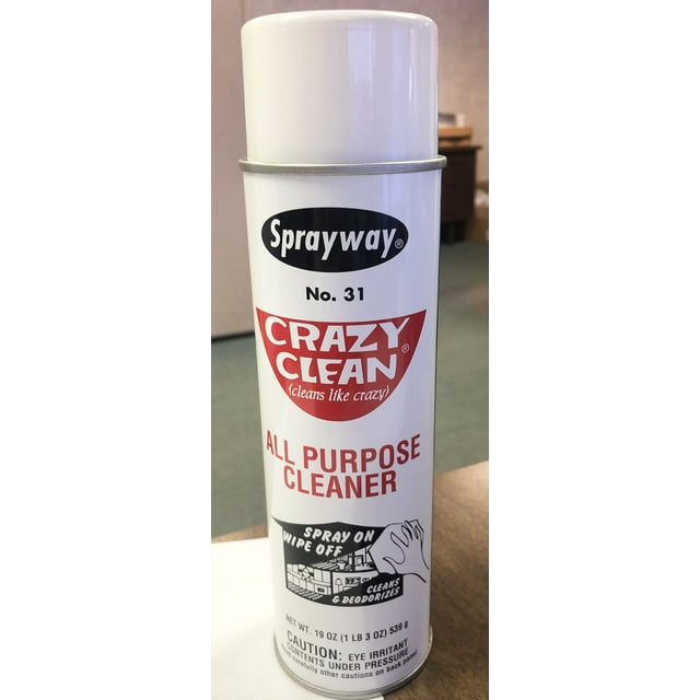 12 Cans Sprayway Crazy Clean SW-31/ 31S - Walmart.com