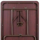 (5PACK) 36'' x 96'' Rectangular High Pressure Mahogany Laminate Folding ...
