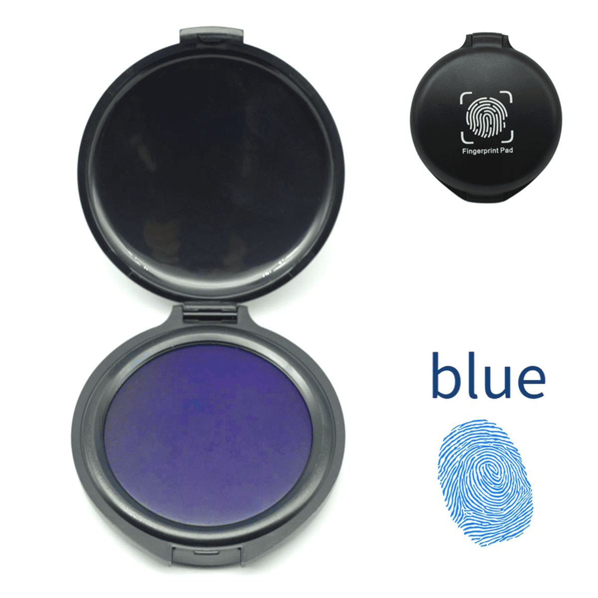 Click here for Unbranded Fingerprint Ink Pad No-Wash Quick-Drying... prices