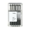 TUL BP3 Retractable Ballpoint Pens, Fine Point, 0.8mm, Black Ink ...