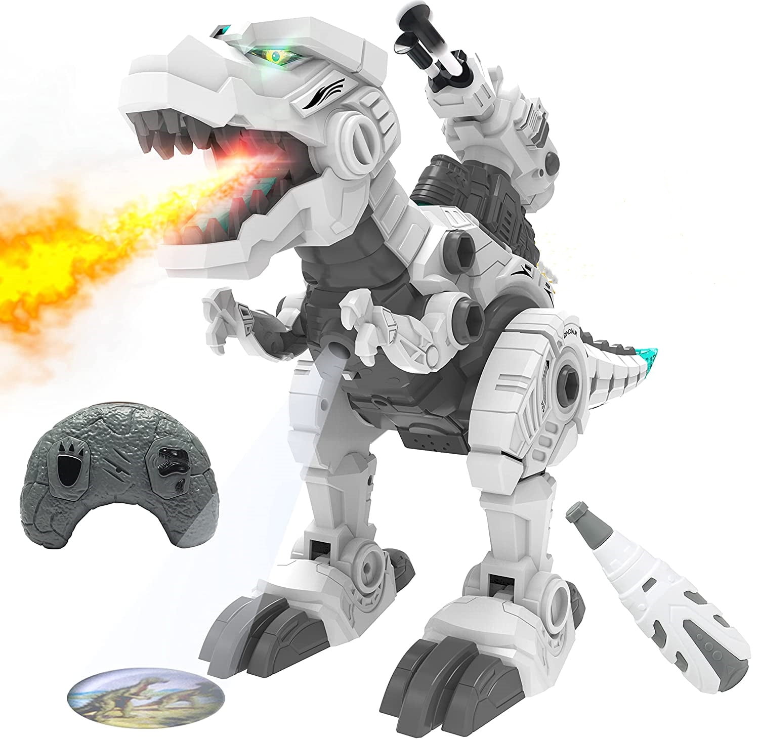 Swthlge Remote Control Dinosaur Toys ，DIY RC Dinosaur Educational ...