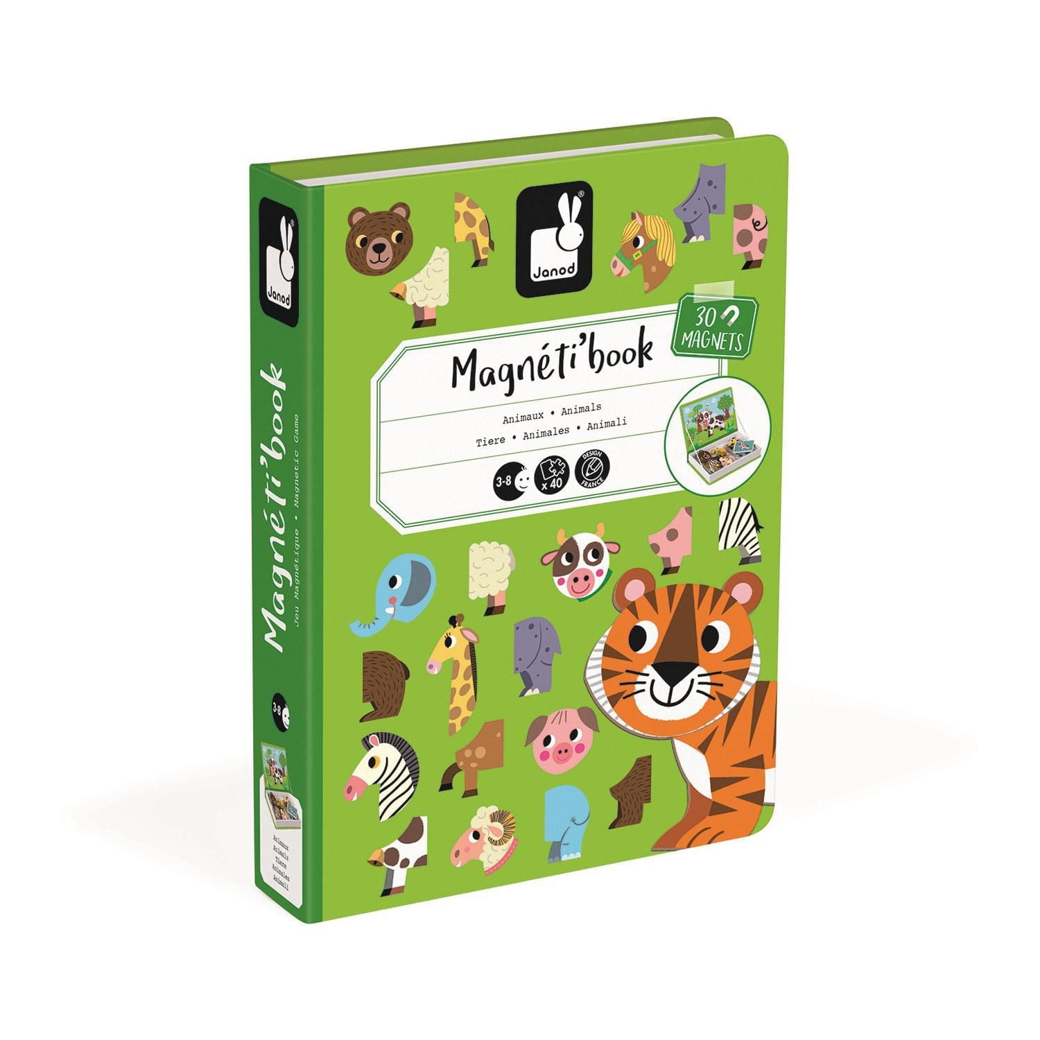 Click here for Janod • Animals Magnetibook • 3 To 8 Years • Educa... prices